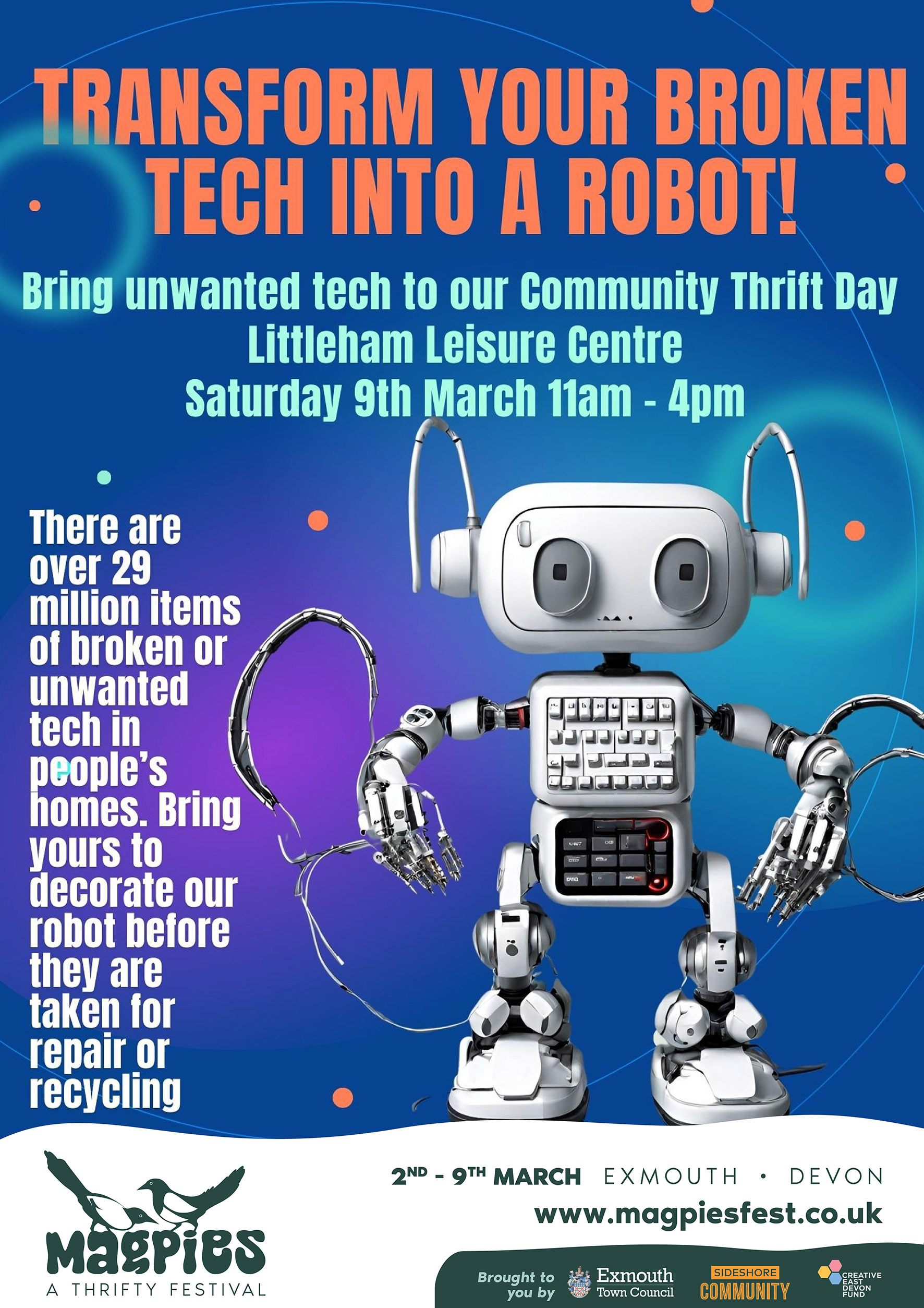 Magpies A Thrifty Festival | Upcycling, repurposing, saving, mending ...